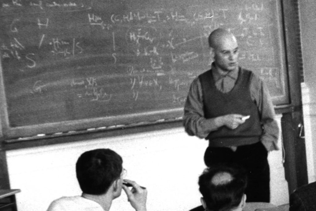 Alexander Grothendieck, Permanent Professor from 1958 to 1970 - IHES
